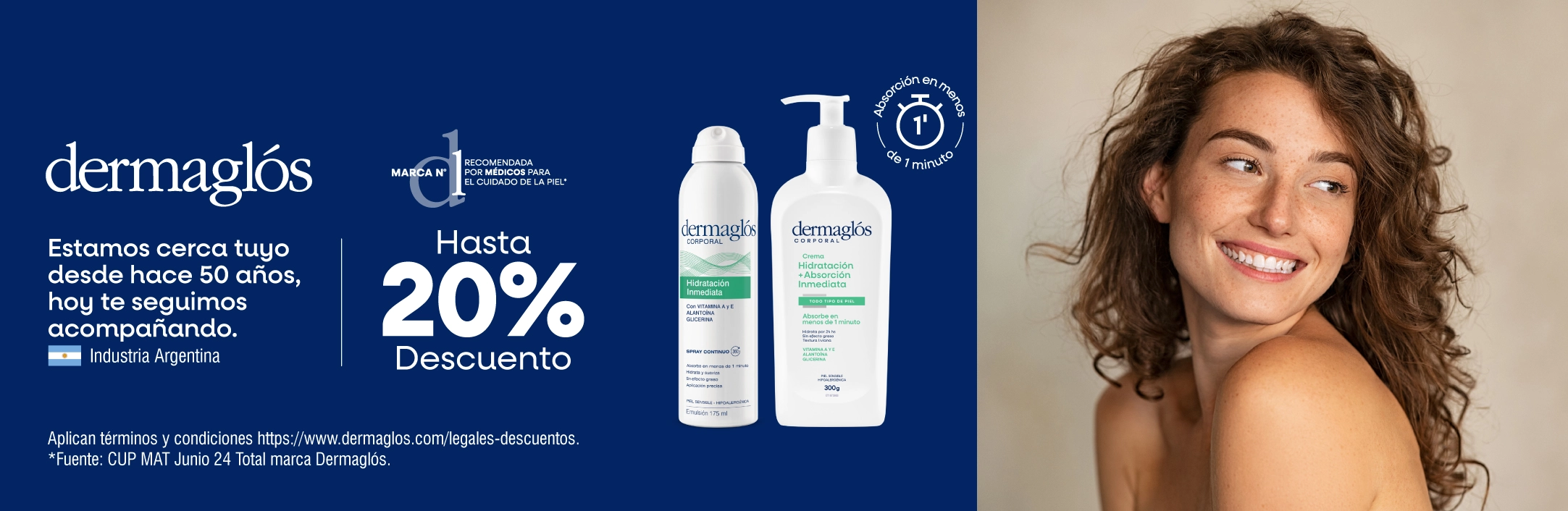 Rutinas de skincare con Dermaglós crema, emulsión y protector solar